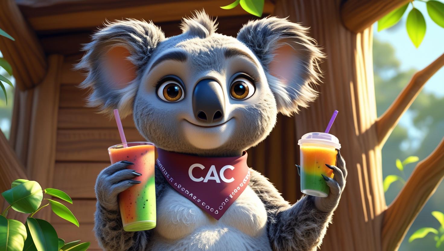 Coco the Koala CAC Mascot 2 – Courage Against Cancer